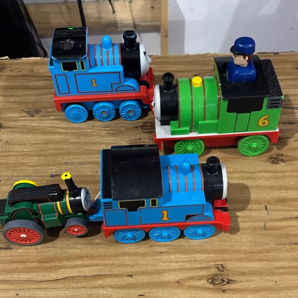Thomas & Friends | Toys | Thomas Friends Colorful Train Trio | Poshmark